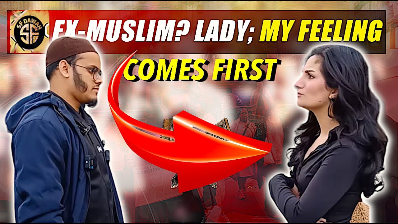 Ex-Muslim Lady: My Feeling Comes First! Najmul Stratford Speaker's corner - YouTube