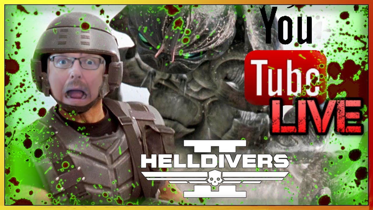 Diving Head First For Democracy - Helldivers 2 LIVE!!! - YouTube