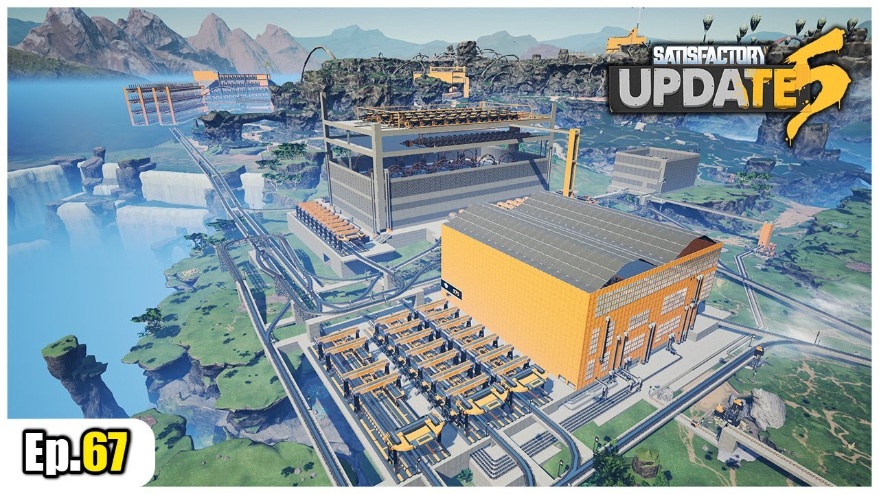 Nuclear Waste Process FINALLY! Now We're Safe | Satisfactory update 5 ...