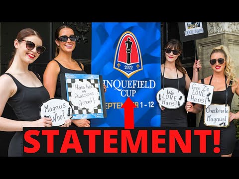 Chess Drama: 2022 Sinquefield’s Statement about Hans Niemann's Cheating