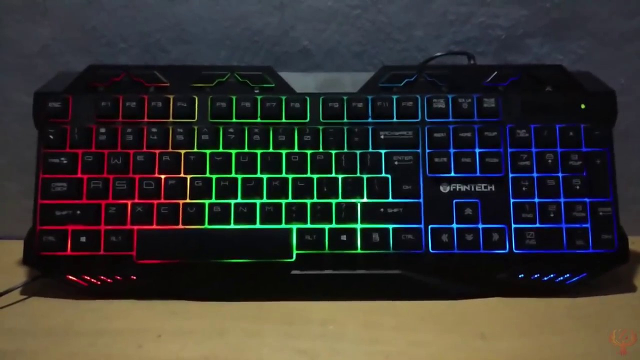 Unboxing Keyboard Gaming Fantech Hunter K10 - YouTube