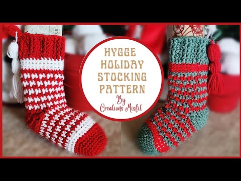 Crochet Stocking Tutorial - YouTube