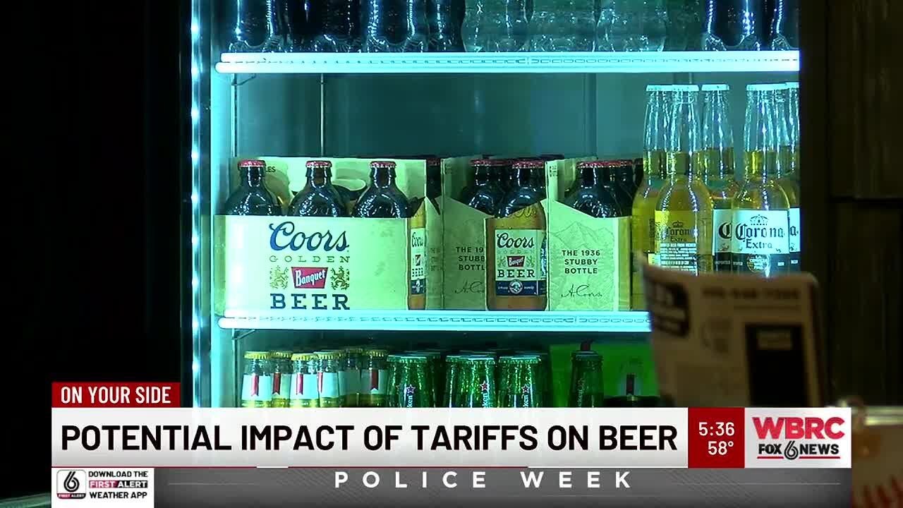 Potential impact of tariffs on beer in Alabama - YouTube