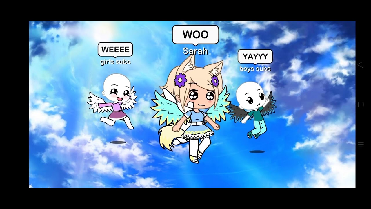 flying in gacha life - YouTube