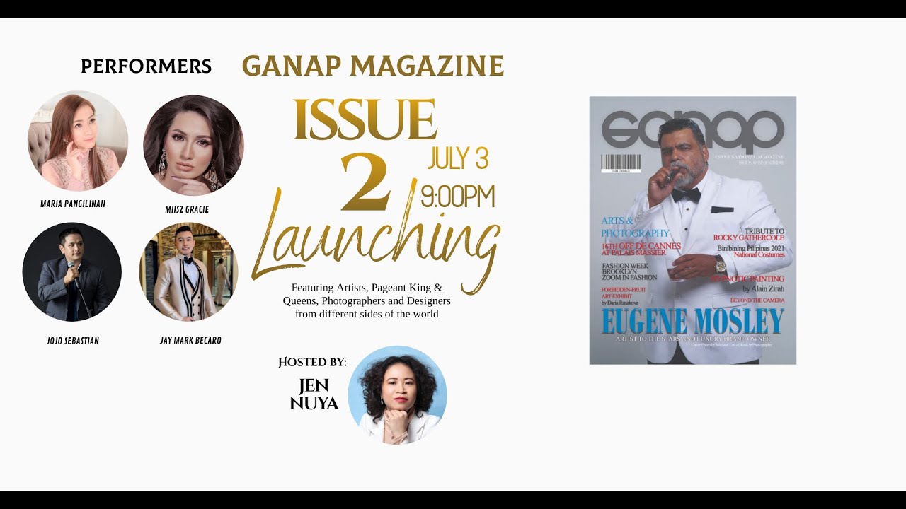 GANAP MAGAZINE ISSUE NO. 2 LAUNCHING - YouTube
