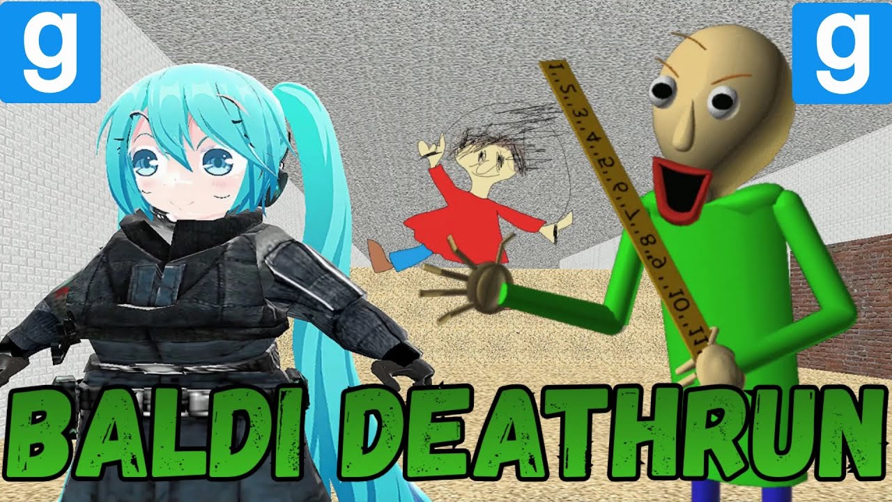 Baldi's Gmod DEATHRUN Drove us INSANE! (Garry's Mod Funny Moments ...