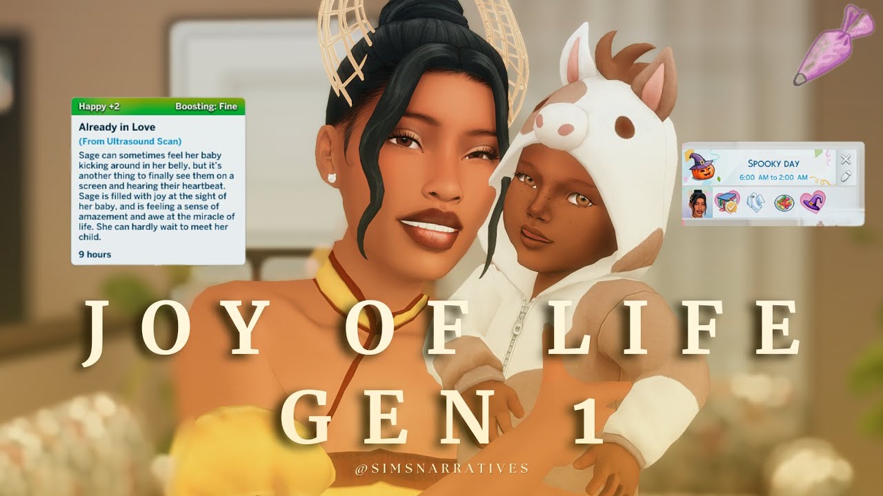 Getting Famous and Celebrating Spooky Day | Sims 4 Joy of Life ...