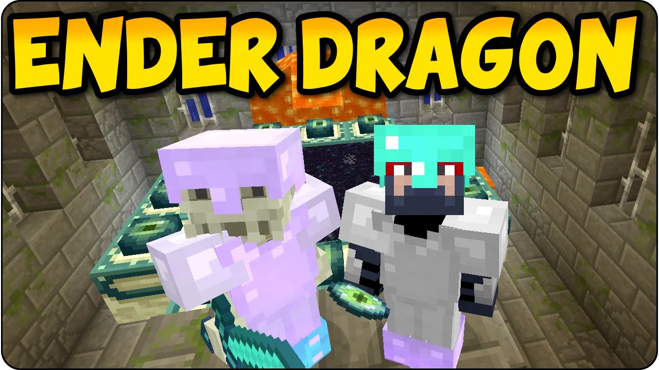 Minecraft PS4 Survival The Ender Dragon Hunt Part 3 - Multiplayer ...
