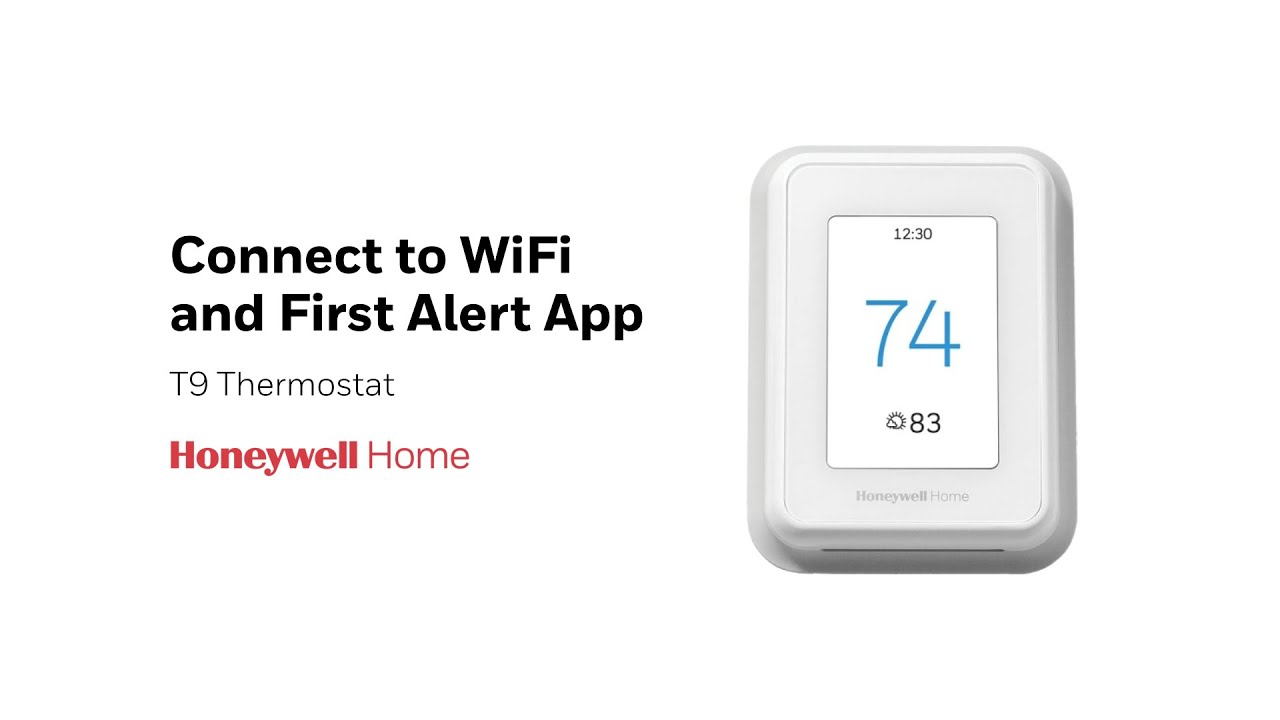 Connect to WiFi and First Alert App - T9 - YouTube