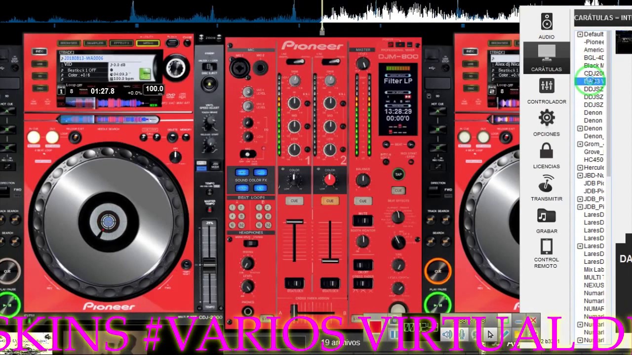 DESCARGA GRATIS SKINS VIRTUAL DJ 2018 RECOPILACION #SKINS #VIRTUALDJ ...