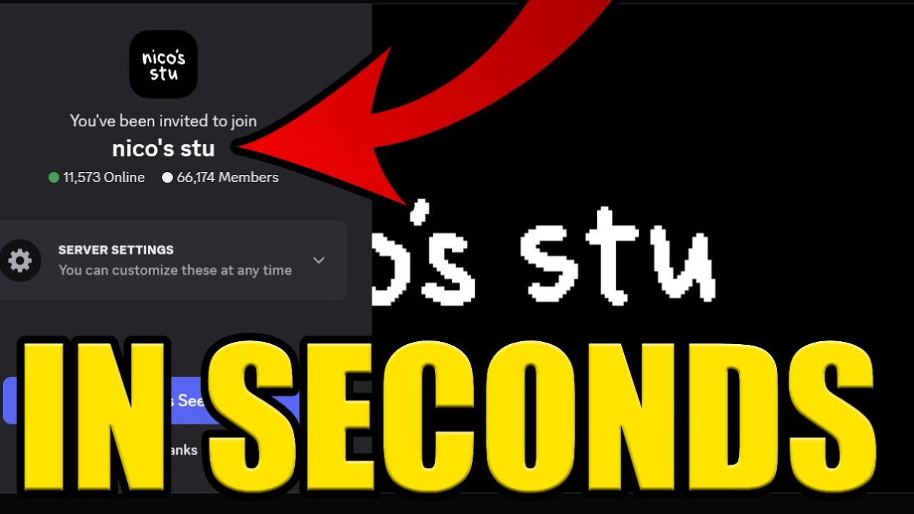HOW to JOIN NICO STU DISCORD SERVER PC & MOBILE - YouTube