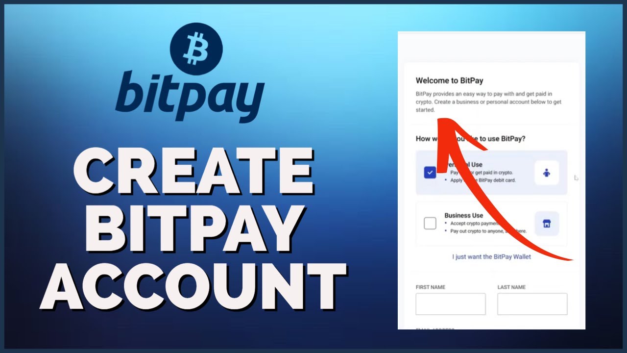 How to Sign Up BitPay Account 2023? Create/Open BitPay Account - YouTube