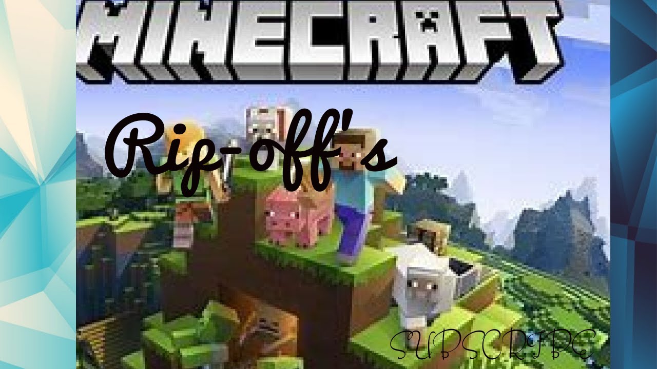 Playing Minecraft rip-off's - YouTube