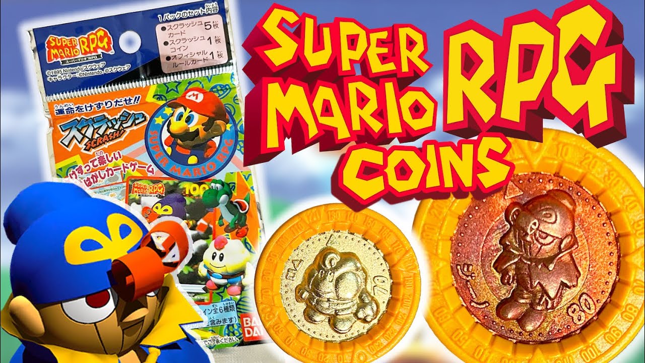 SUPER MARIO RPG COINS! - SMB Collector: Unboxing - Episode 15 - YouTube