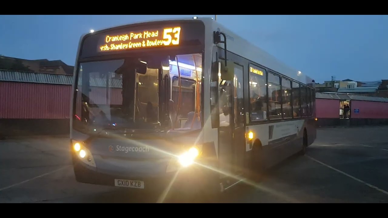 Here is the stagecoach bus 27649 on the number 53 in Guildford ...