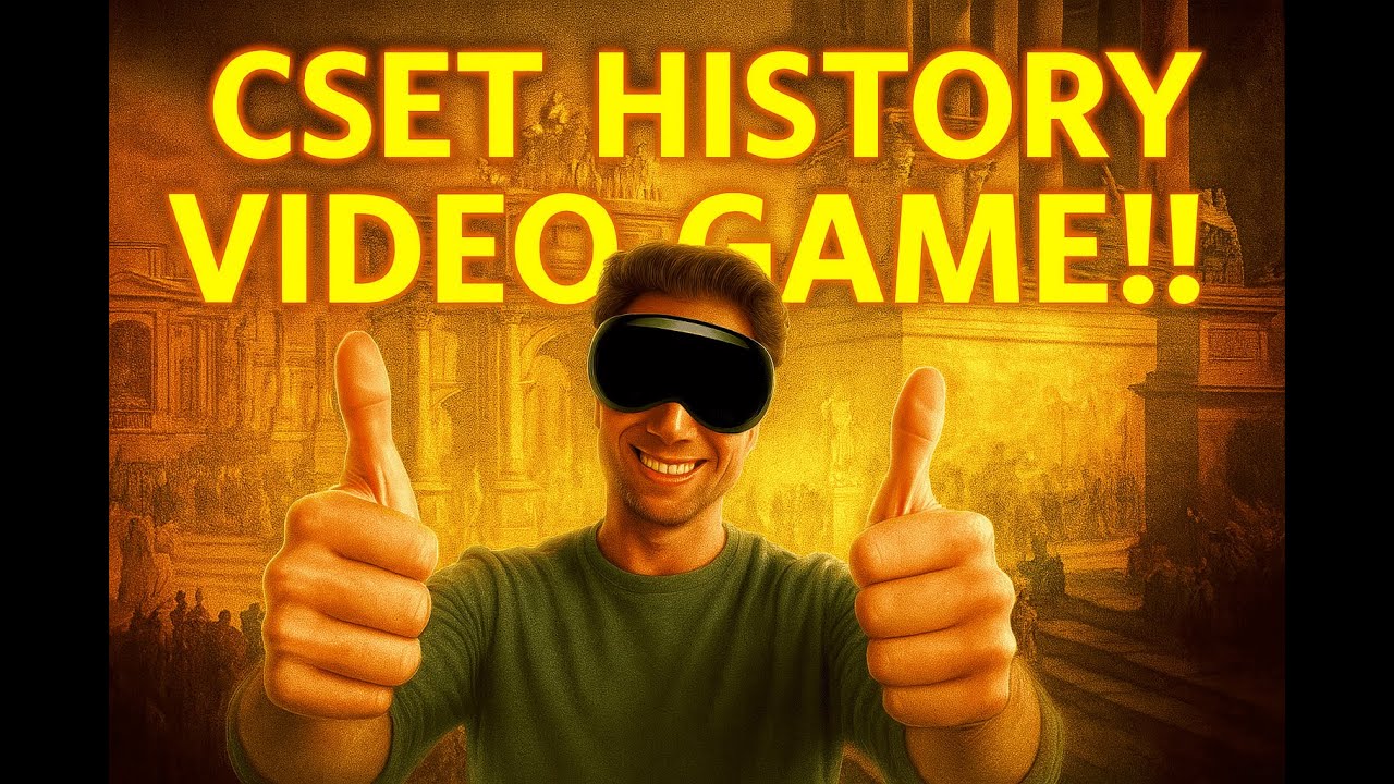 CSET Multiple Subjects Subtest 1 History Vocabulary VIDEO GAME!! - YouTube