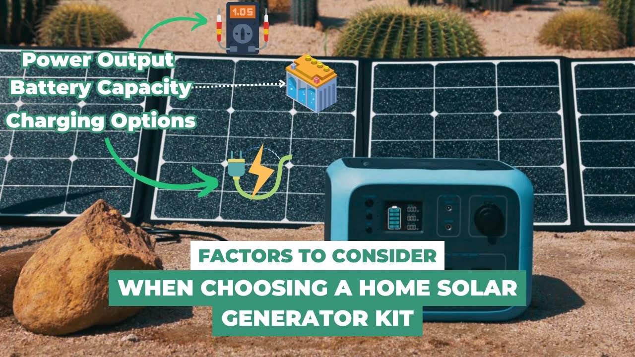 Preparing For Power Outages With A Home Mobile Solar Generator Kit ...
