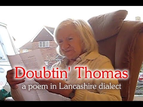 Lancashire Dialect Poem - Northern English Accent - YouTube