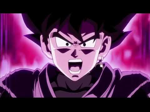 Goku black turns super saiyan rosé (English Dub)