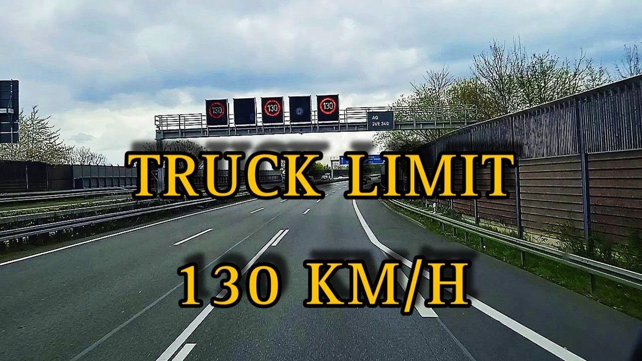 TRUCK DRIVING DRESDEN AUTOBAHN GERMANY - YouTube