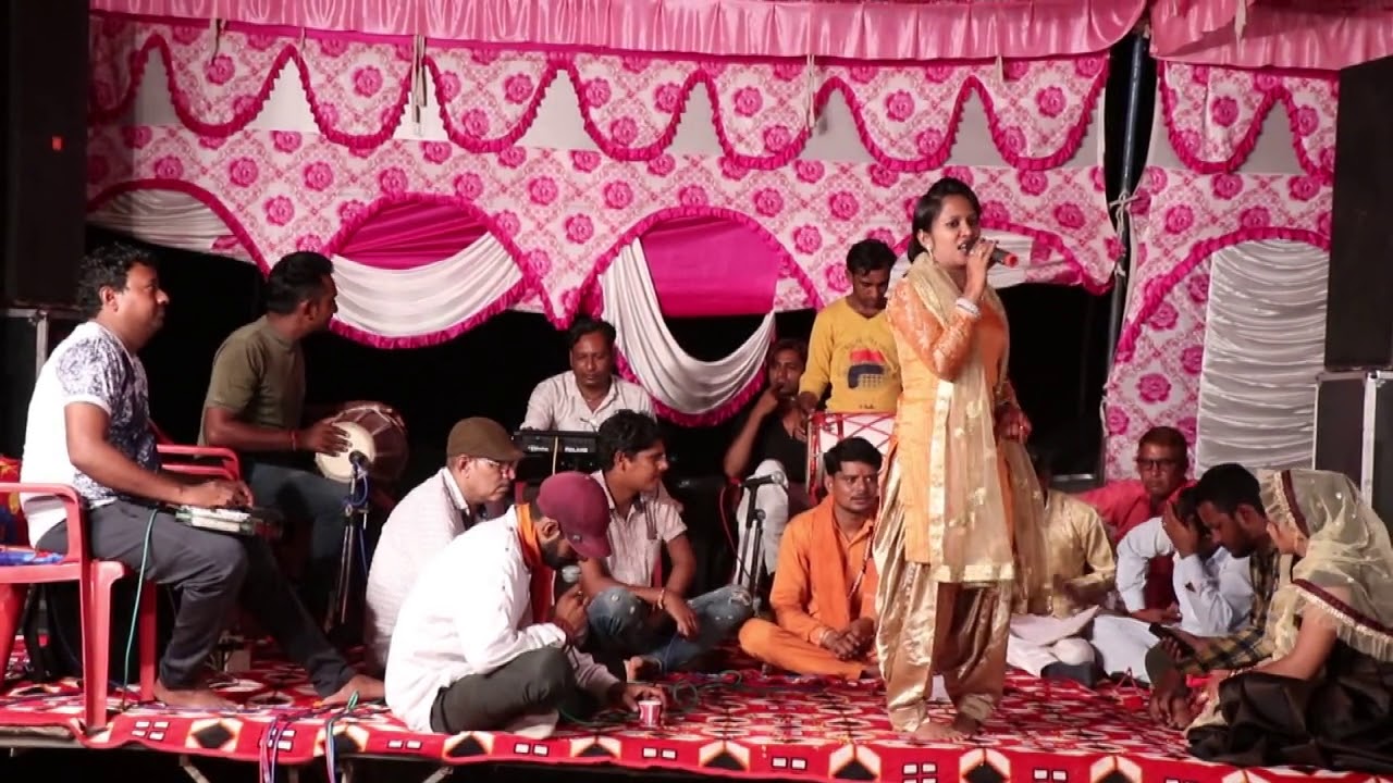 Singer Nitu Jha Live Jagran(19) - YouTube