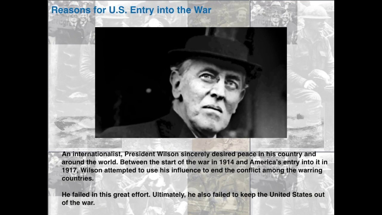 12.1 America Enters World War I - YouTube