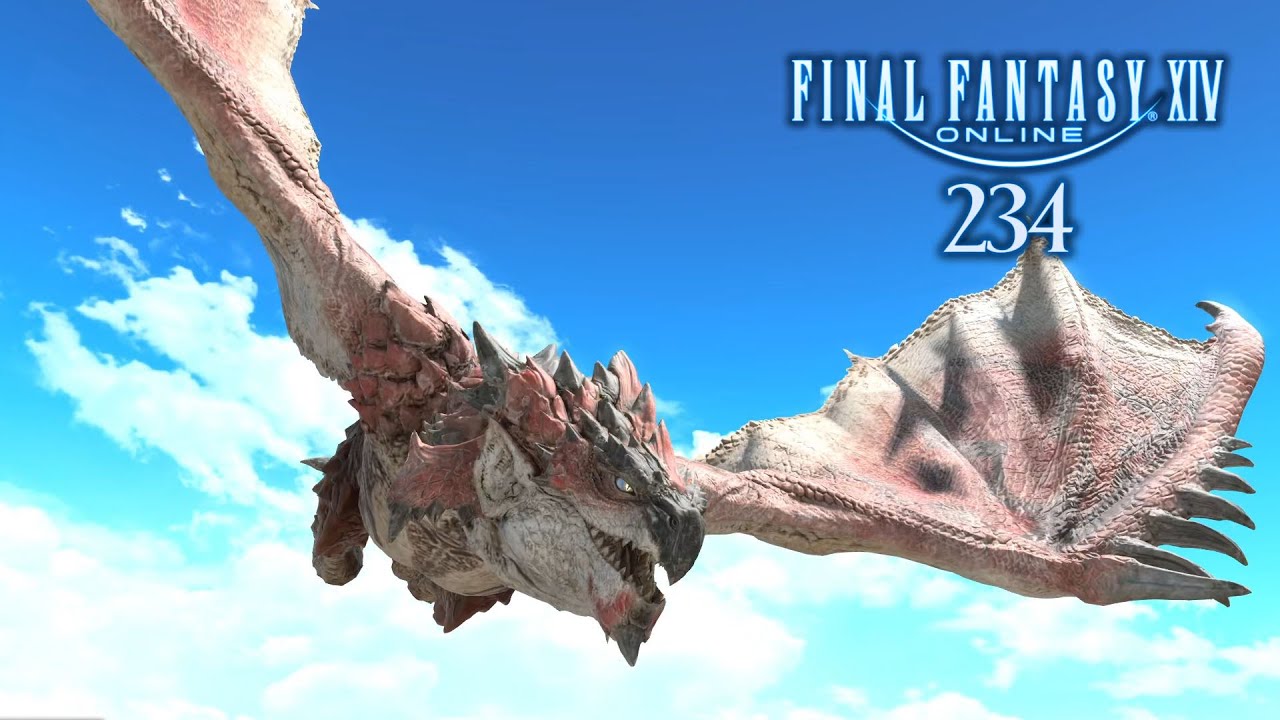 Final Fantasy XIV #234 - Jagd auf Rathalos - YouTube
