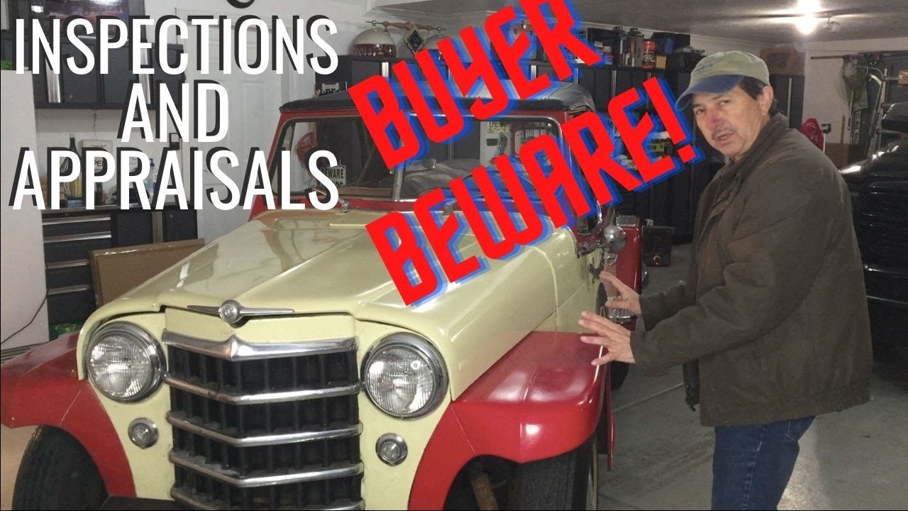How to do a classic car inspection and value appraisal. Buyer Beware ...