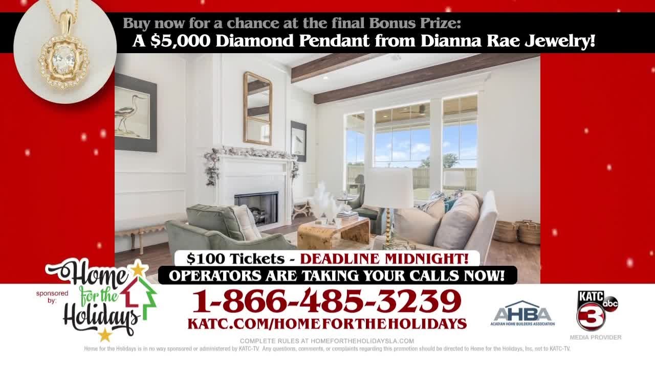 Home for the Holidays ticket deadline midnight tonight - YouTube