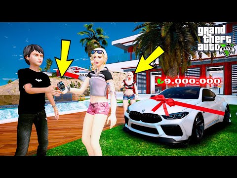 ESKİ SEVGİLİSİ ATEŞ'E AŞIRI PAHALI ARABA HEDİYE EDİYOR!(YOKSA?!) - GTA 5