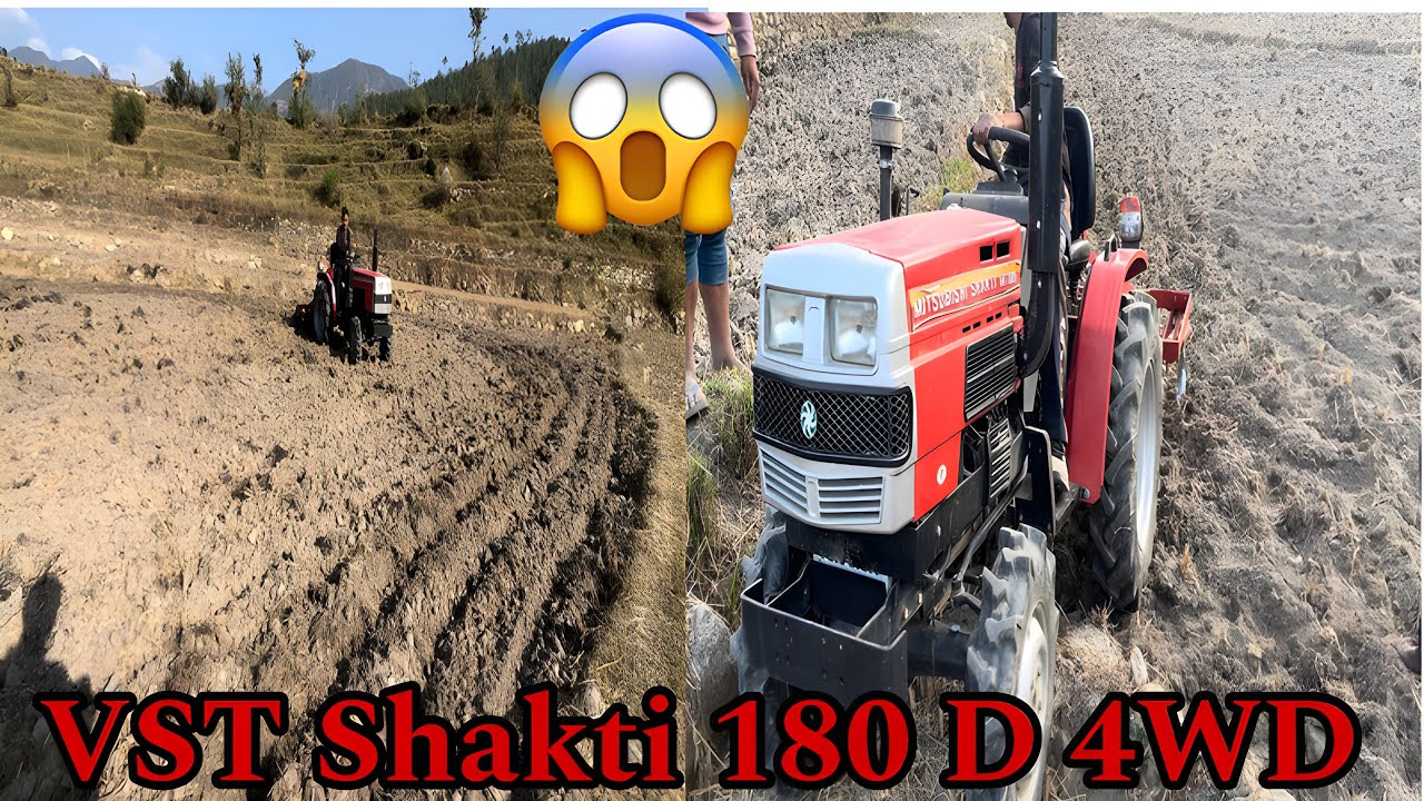 VST SHAKTI 180 D 4WD MINI TRACTOR | mini tractor | vst Shakti ...