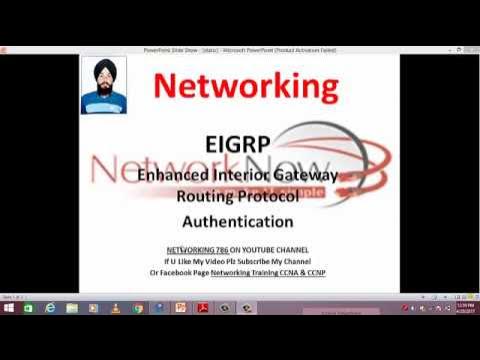 EIGRP Authentication Configuration Video-5 in Hindi. - YouTube