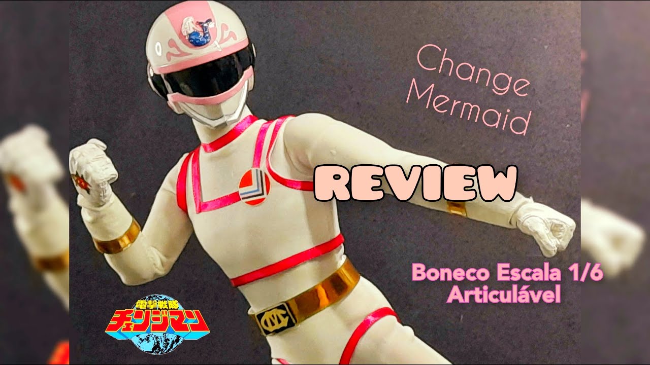 CHANGEMAN ACTION FIGURE CHANGE MERMAID - YouTube