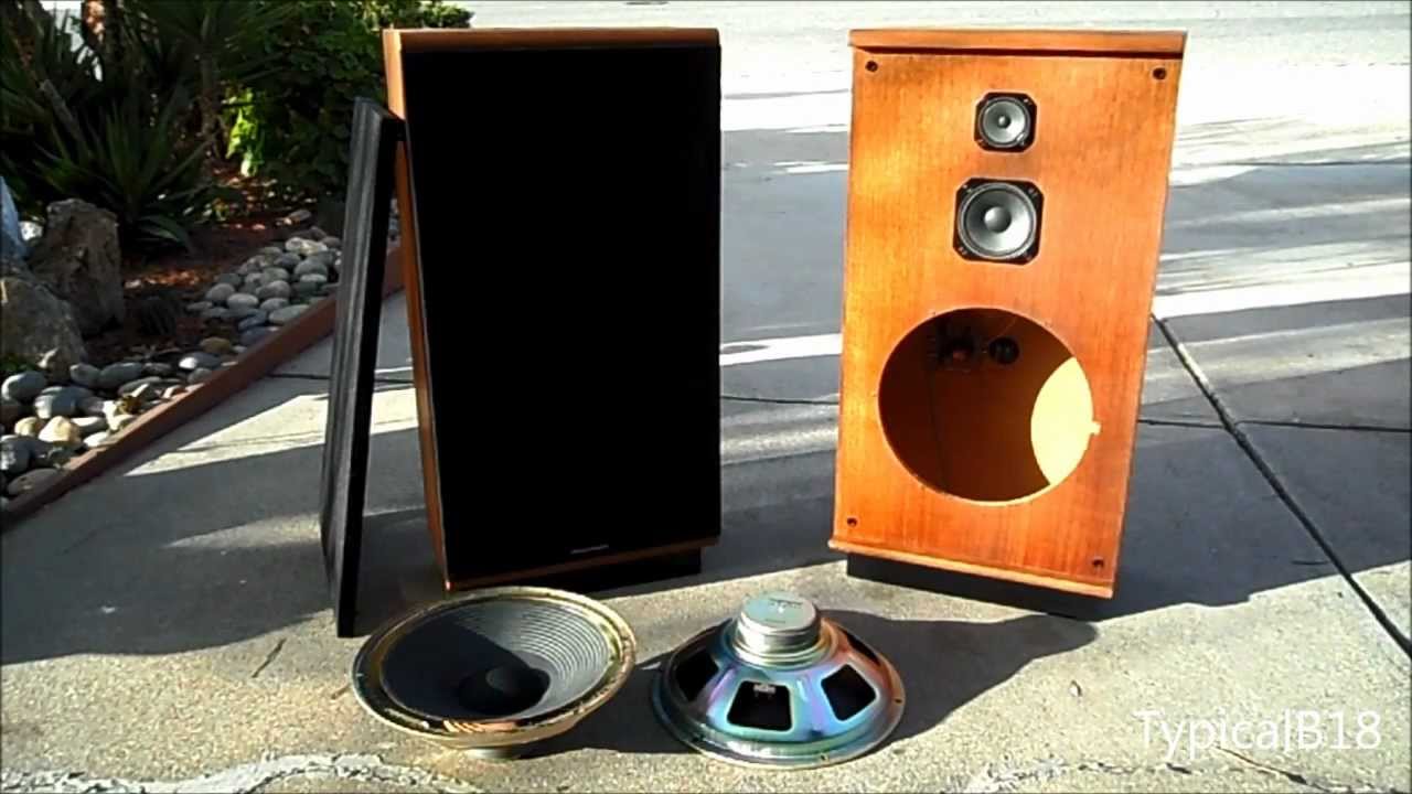 Marantz WSP-4115A Tower Speakers Look Only - YouTube