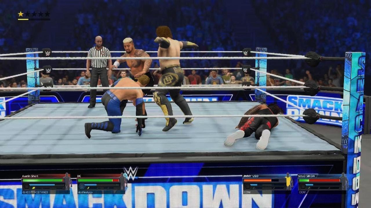 WWE The Bloodline VS The Evolution Tag Team Titles - YouTube