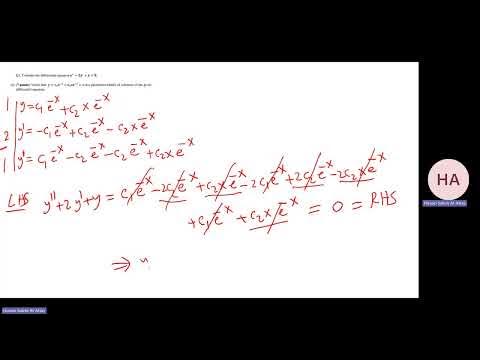 Differential Equations Section 1 1 More Examples YouTube - YouTube