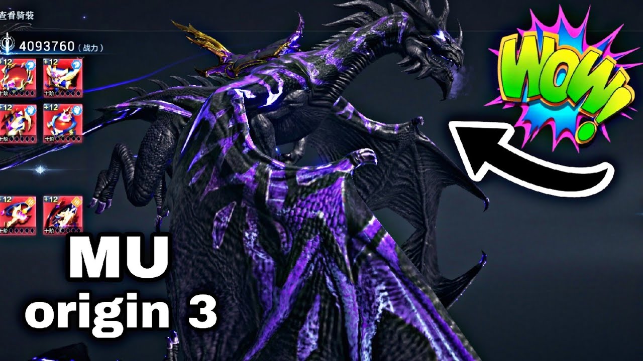 MU Origin 3 | Summoner 60 triệu lực chiến - new update 💥 - YouTube