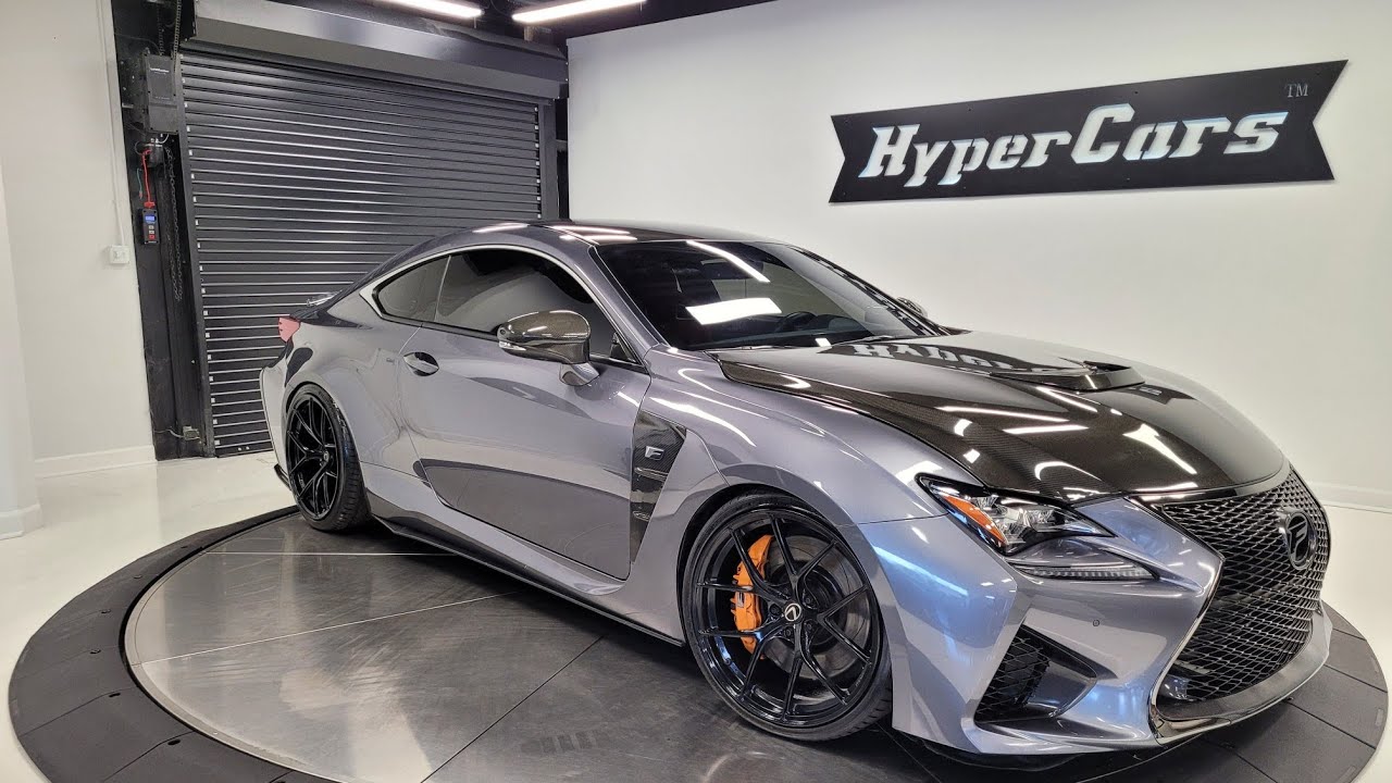 2017 Lexus RC F Supercharged - HyperCars in New Albany, IN - YouTube