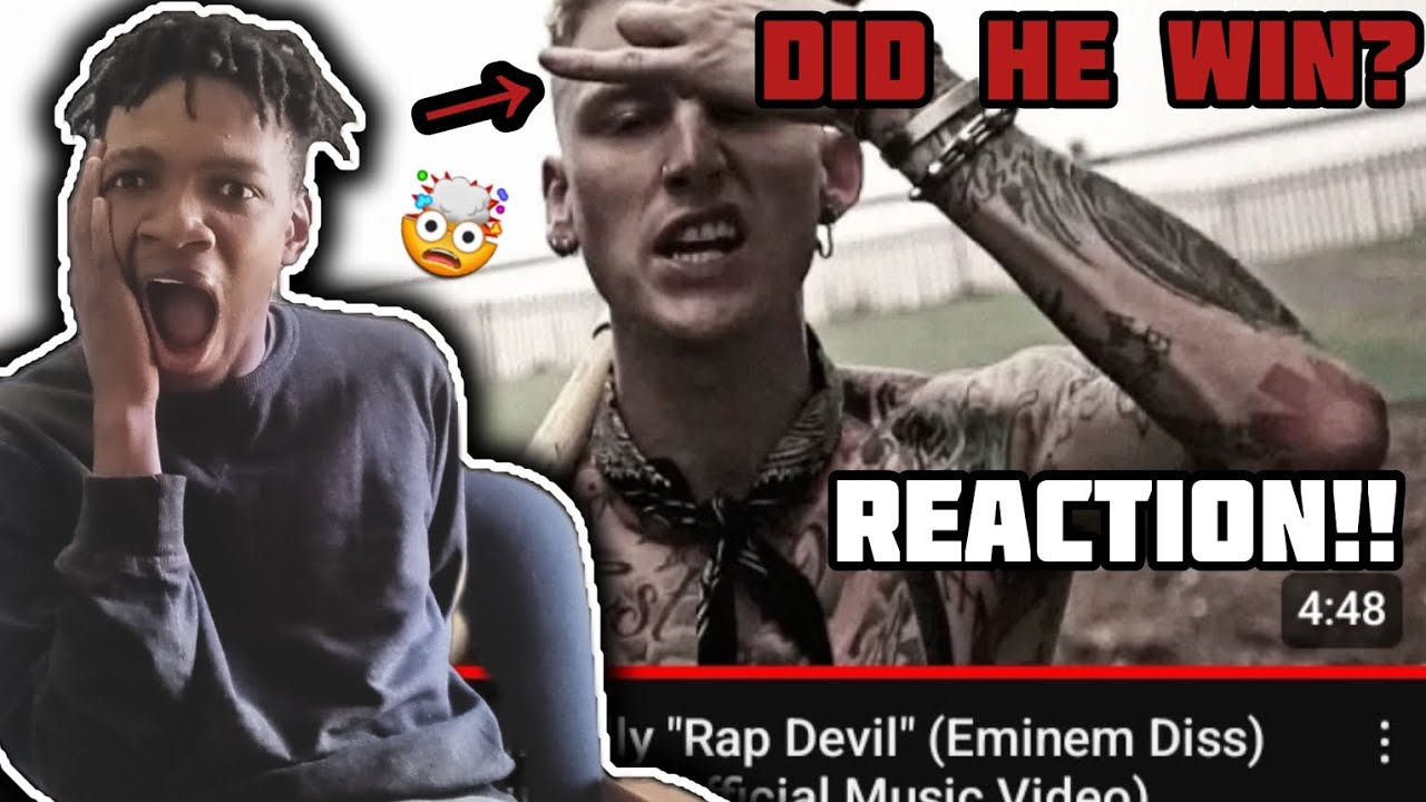 (What in the world)Machine Gun Kelly - Rap Devil(Eminem Diss) - YouTube