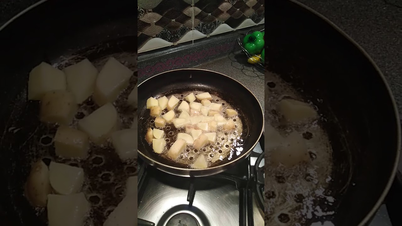 Homemade french fries square style - YouTube
