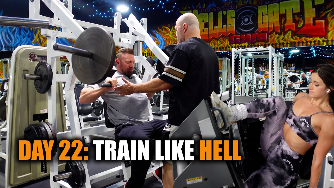 DAY 22: Train Like Hell🔥 - YouTube
