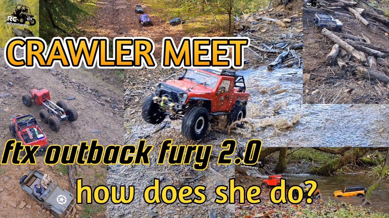 CRAWLER MEET , FTX OUTBACK FURY 2.0 ON THE TRAIL WITH SOME EXPENCIVE ...