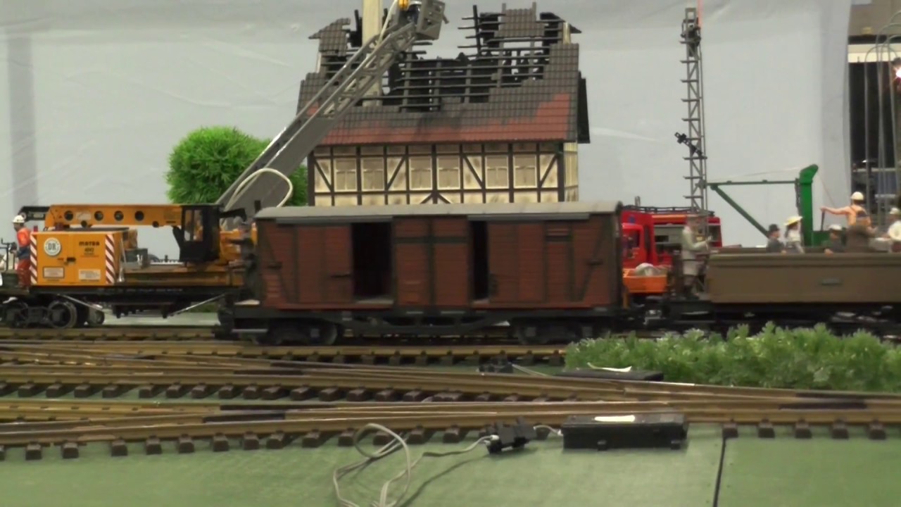 Modellbahn Spur II des Spoor II Club auf der Eurospoor 2016 - YouTube