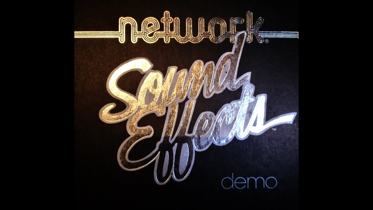 Network Sound Effects Demo - YouTube