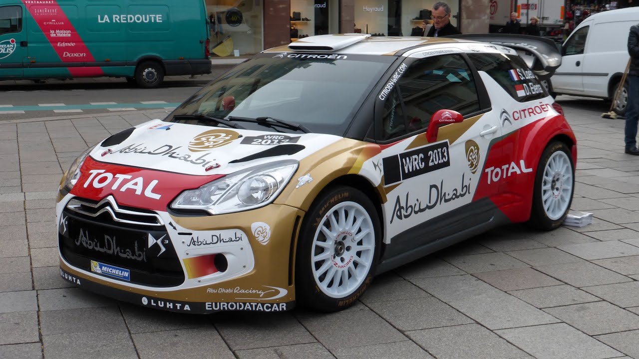 DS3 2013 WRC Sébastien Loeb - Strasbourg Place Gutenberg - Rallye de ...