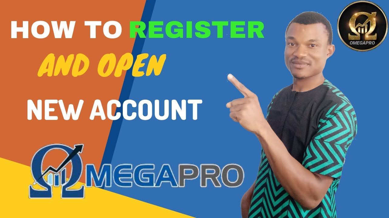 How to Register Someone & Open New Account in Omegapro - YouTube