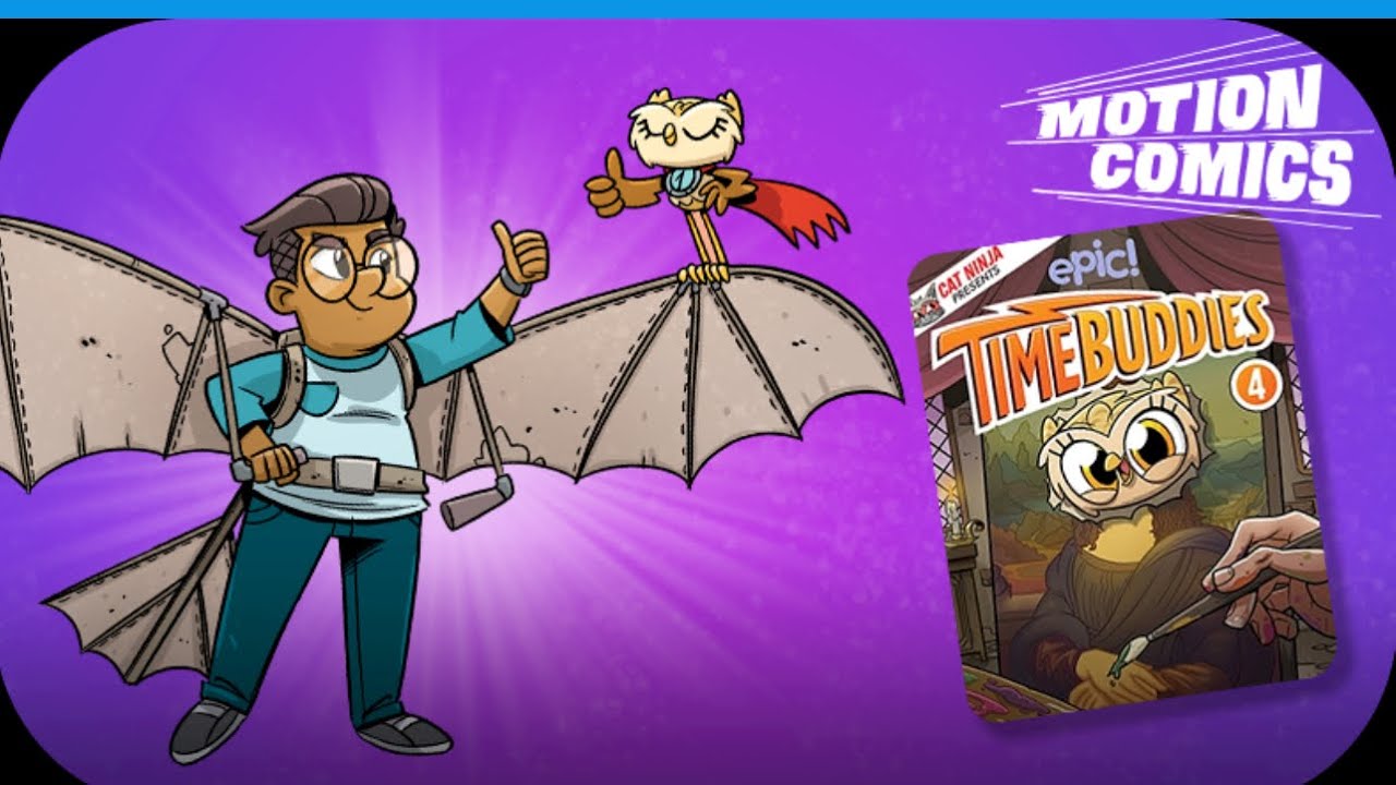 Time Buddies Book 4-Time Flies-Motion Books-Comics tim - YouTube