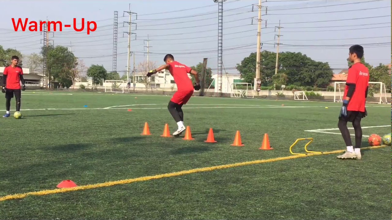 Training goalkeeper#warm up - YouTube