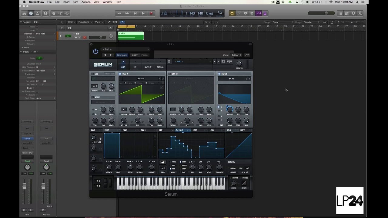 Xfer Serum Dual LFO X-Fade (LFO Crossfading Modulation Trick!) - YouTube