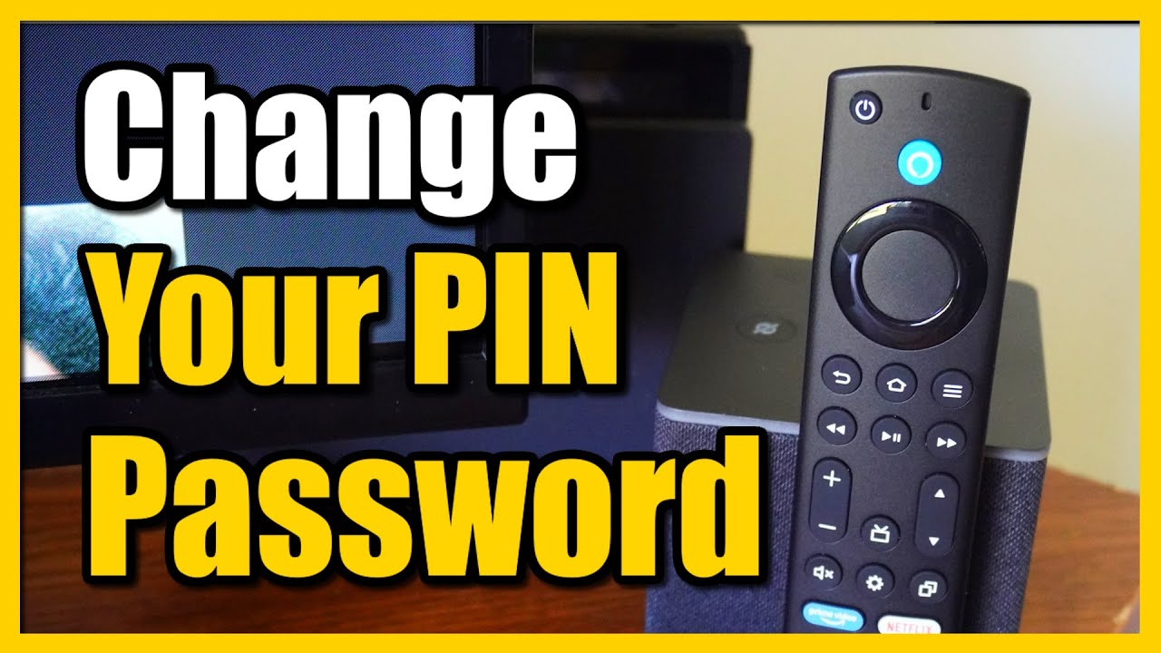 How to Change Password PIN on Fire TV Cube (New PIN) - YouTube